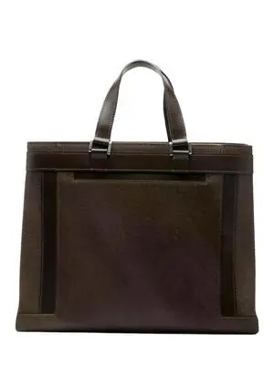 LOUIS VUITTON Taiga Kasbek Pm Business Bag - Brown