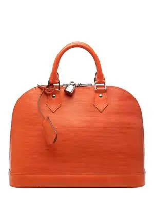 LOUIS VUITTON Epi Alma Pm Handbag - Orange