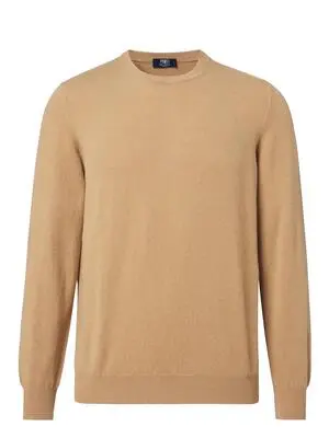 Fedeli Cashmere Crewneck Sweater - Beige