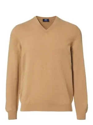 Fedeli Cashmere Crewneck Sweater - Beige