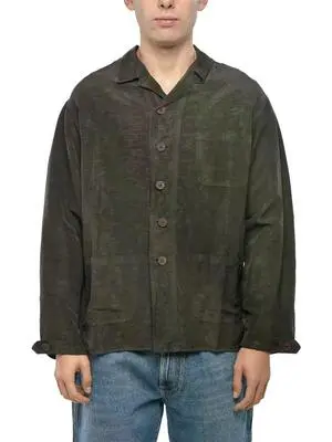 NEVER ENOUGH Pocket-detail Shirt Jacket - Brown
