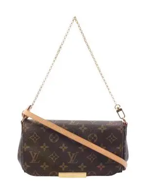 LOUIS VUITTON Monogram Favorite Pm Satchel - Brown