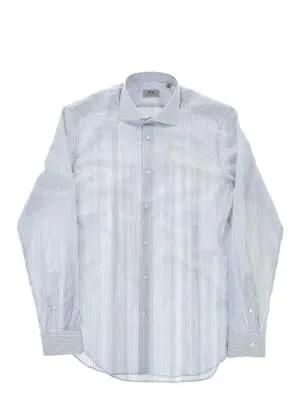 Corneliani Stripe-pattern Shirt - Blue