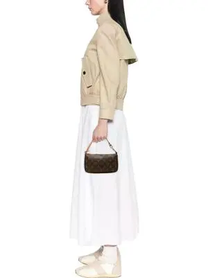 LOUIS VUITTON Monogram Pochette Accessoires Shoulder Bag - Brown