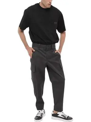 NEIL BARRETT Neil Barrett Loose-Fit Cargo Pants With Buttoned Cuffs