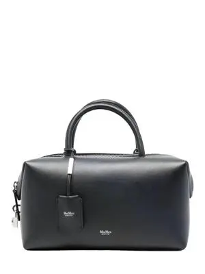 Max Mara Leather Tote Bag - Grey
