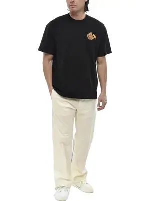 POLAR SKATE CO Planet Luke Logo-print T-shirt - Black