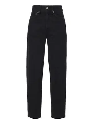 AGOLDE 80s Straight Jeans In Phase - Black