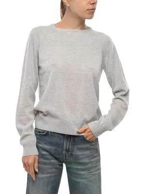 MALO Malo Crew Neck Long Sleeve Wool Sweater
