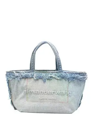 Alexander Wang Alexander Wang Small Denim Tote Bag Blue