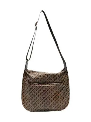 GHERARDINI Monogram Print Shoulder Bag - Brown