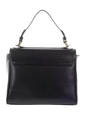 Moschino Logo-plaque Two-way Handbag - Black