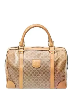 Celine Macadam Boston Tote Bag - Neutrals