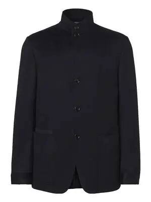 Zegna Il Conte Cashmere Jacket Navy - Blue