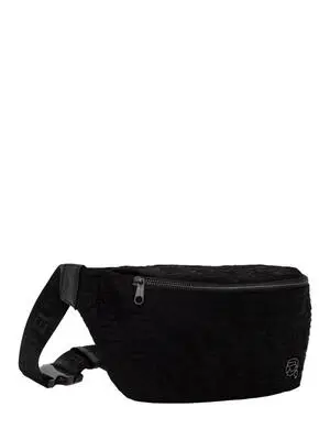 Karl Lagerfeld Logo-embossed Belt Bag - Black