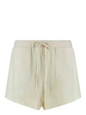 The Great. The Delta Drawstring Shorts - Neutrals