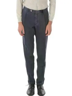 Corneliani Wool Chino Pants - Blue