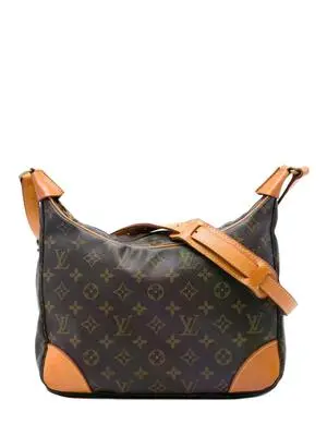 LOUIS VUITTON Monogram Boulogne 30 Shoulder Bag - Brown