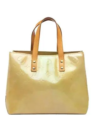 LOUIS VUITTON Monogram Vernis Reade Pm Handbag - Neutrals