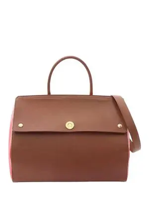 Burberry Leather Elizabeth Satchel - Brown