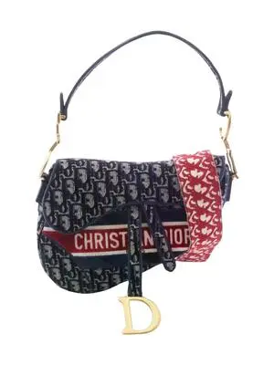 Dior Saddle Bag Shoulder Bag - Blue