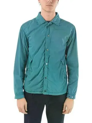 Corneliani Snap-button Overshirt - Blue