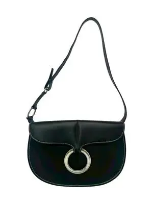 Loewe 20th Century Special Edition Dulcinea Leather Ring Shoulder Bag - Black