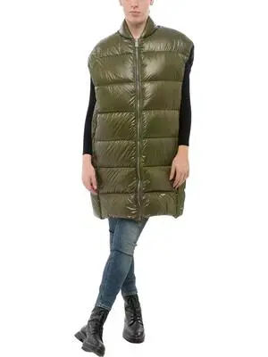 Bacon Storm Fury Quilted Sleeveless Jacket - Green