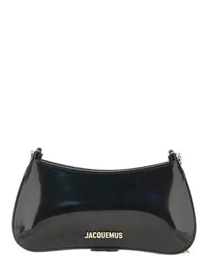 Jacquemus Biso Chain Shoulder Bag - Black