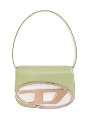 DIESEL® 1dr Leather Shoulder Bag - Green