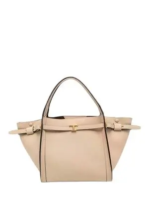 TOD'S T Timeless Tote Bag - Neutrals
