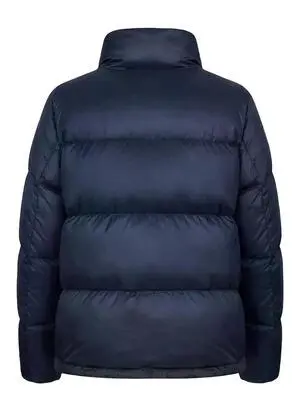 Sacai Quilted Funnel-neck Puffer Jacket - Blue