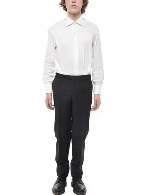 Corneliani Slim-fit Wool Trousers - Blue