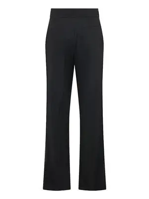 MOORER Belted Wide-leg Trousers - Grey