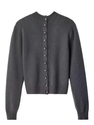 LEMAIRE Reversible Buttoned Cashmere Sweater - Grey