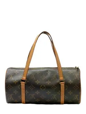 LOUIS VUITTON Monogram Papillon Tote Bag - Brown