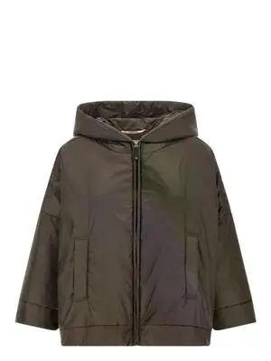 Max Mara Hooded Jacket - Brown
