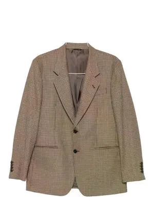 REVERES 1949 Houndstooth-pattern Blazer - Brown