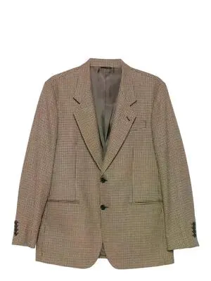 REVERES 1949 Houndstooth-pattern Blazer - Brown