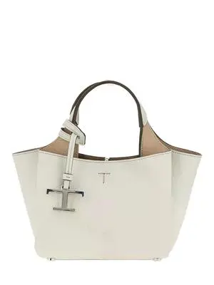 TOD'S Tod's Timeless Leather Tote Bag Neutrals