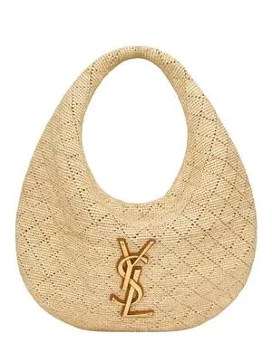 Saint Laurent Icare Hobo Bag - Beige