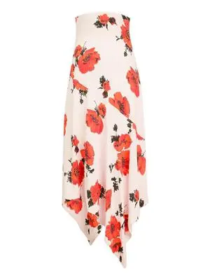 ALAÃA Alaïa Jersey Flower Skirt - Multi