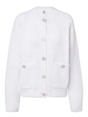 TOTEME Cotton Cardigan - White