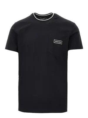DOLCE & GABBANA T-shirt With Pocket And Logo Patch Man