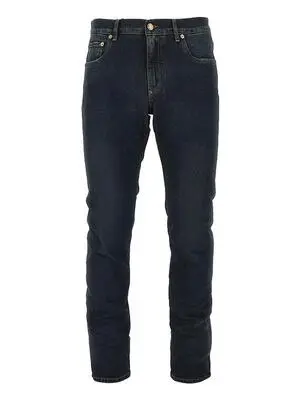 Dolce & Gabbana Stretch Denim Slim Fit Jeans - Blue
