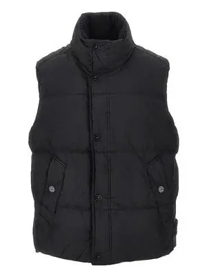 STONE ISLAND STONE ISLAND Garment Dyed Crinkle Rep NY Down Vest