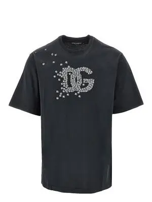 DOLCE & GABBANA 3d Logo Print T-shirt Man