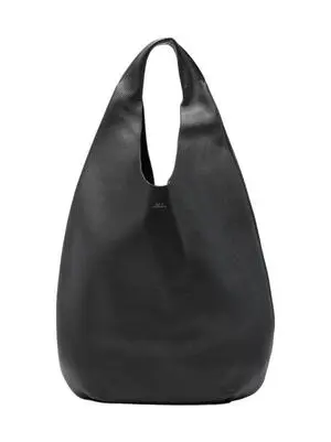 A.p.c. Leather Shoulder Bag - Black