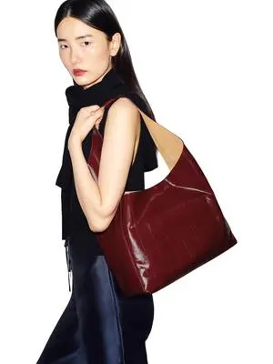 REFORMATION Reformation Vittoria Minimal Tote Red