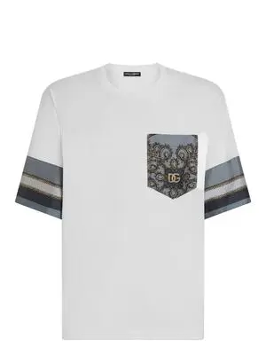 Dolce & Gabbana Jersey T-shirt With Print - White
